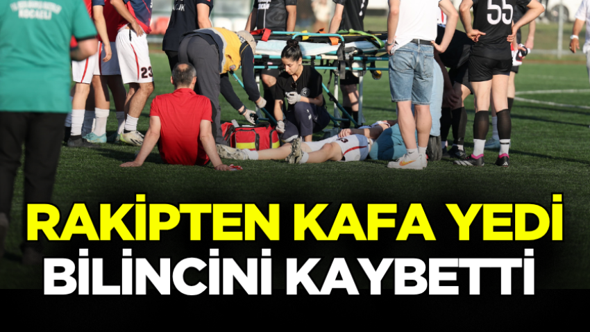 Rakipten kafa yedi bilincini kaybetti - Spor Haberleri