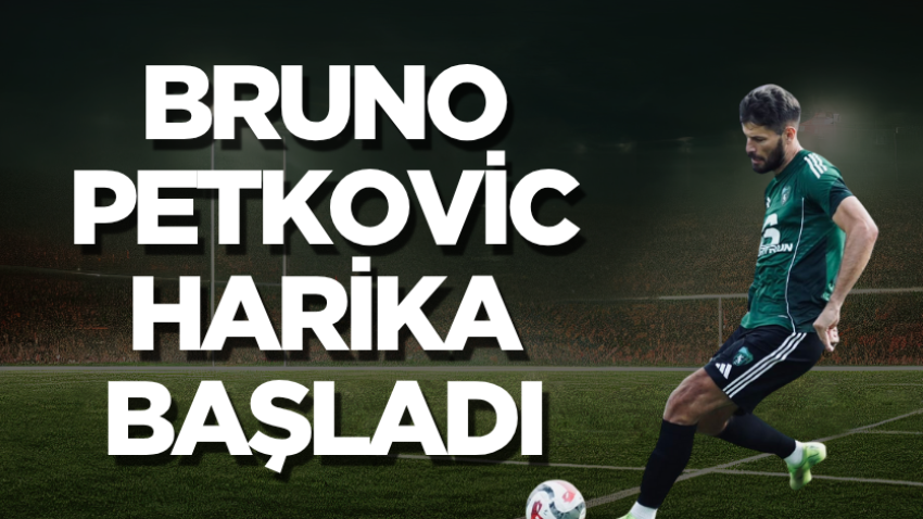 Bruno Petkovic harika başladı - Spor Haberleri